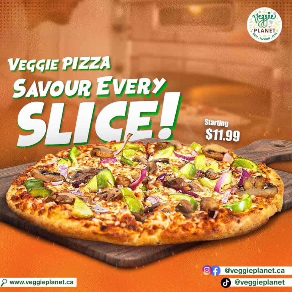 Best Veggie Pizza in Town | Veggie Planet