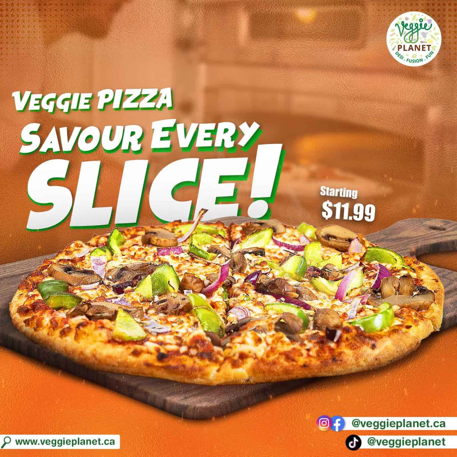 Best Veggie Pizza in Town | Veggie Planet